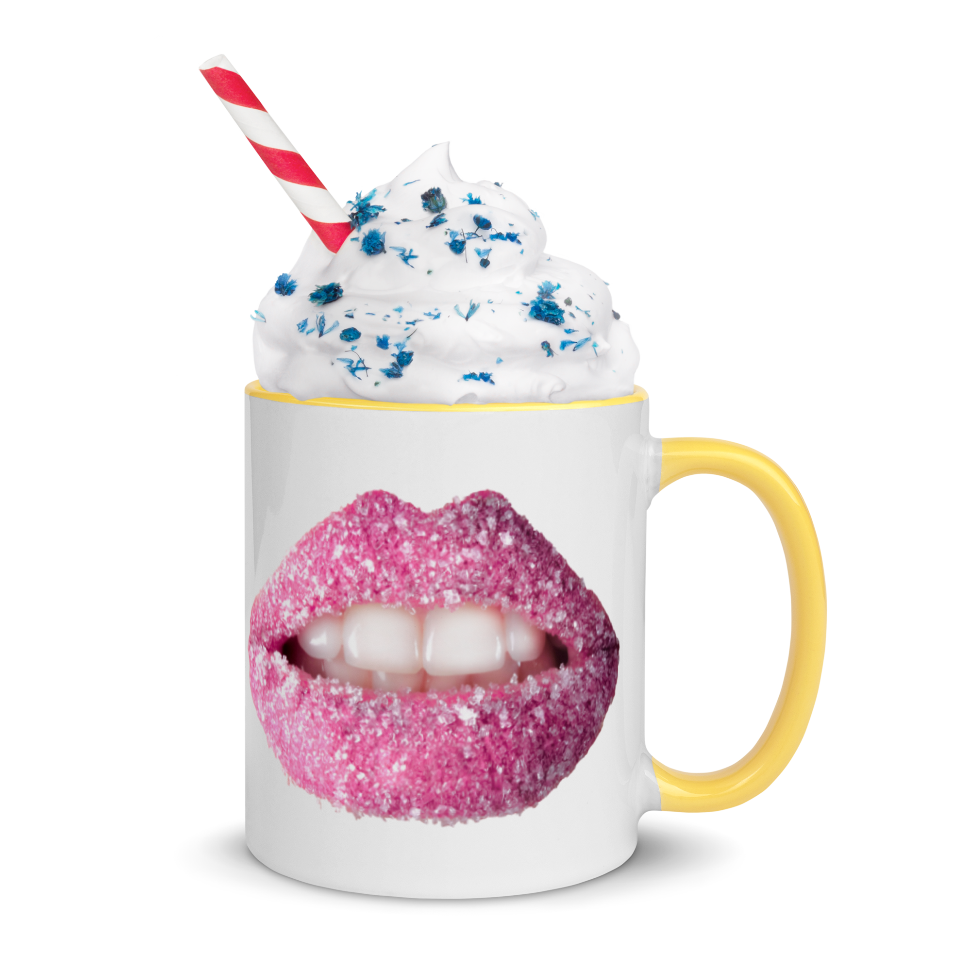lips coffee mug