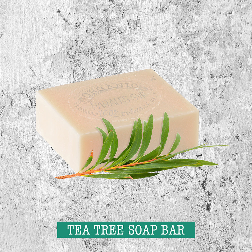Organic tea-tree Soap | PARADIS SVP | soap-tea-tree